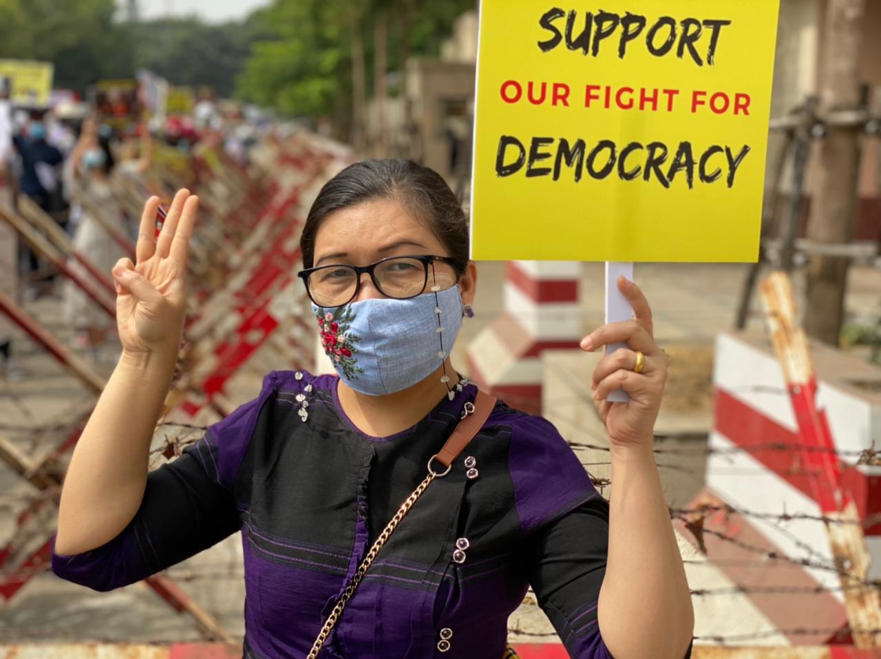 “We are not afraid, we are resisting”: A strong message from the ...