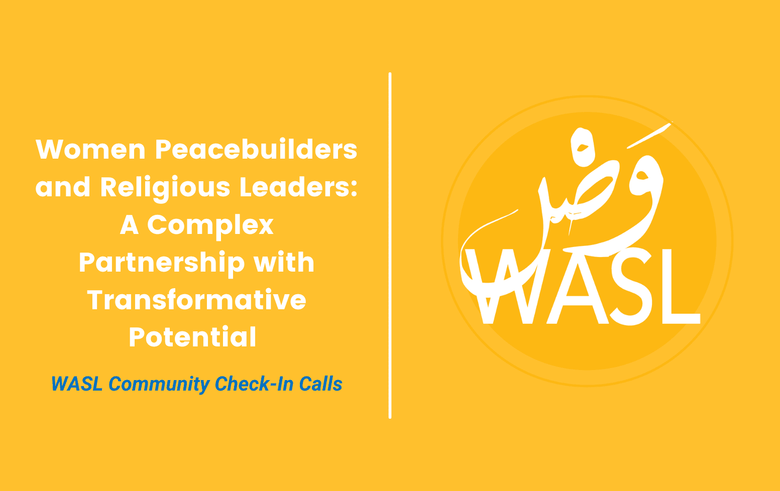 Women Peacebuilders and Religious Leaders: A Complex Partnership with ...